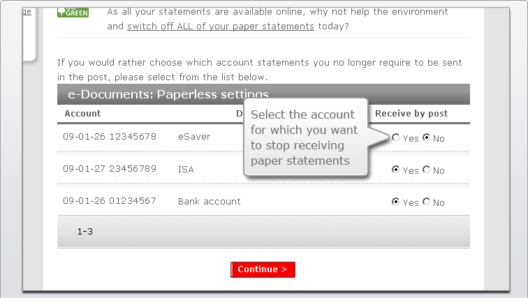 Santander Online Banking Demo