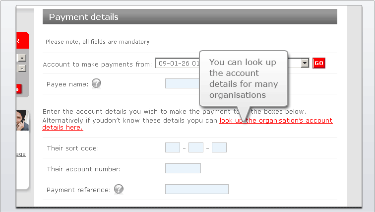Santander Online Banking Demo