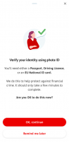 Re-access with new log on details | Santander UK