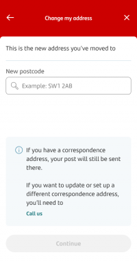 Change your details | Santander UK