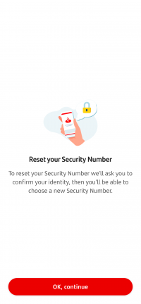 Reset your details and get access