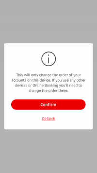 Sort accounts | Santander UK