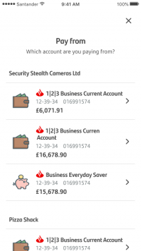 Making a payment | Santander UK