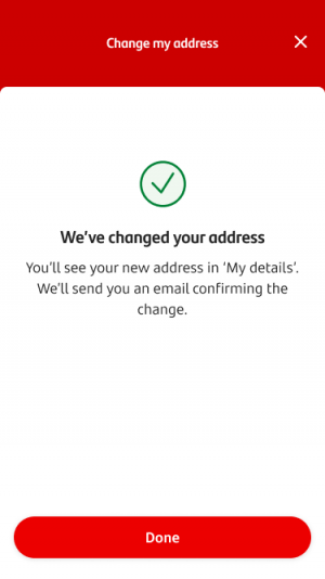 Change your details | Santander UK