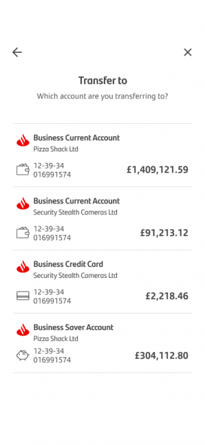 Making a transfer | Santander UK