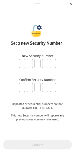 Reset your details | Santander UK