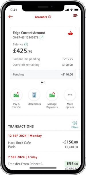 Paying your credit card | Santander UK