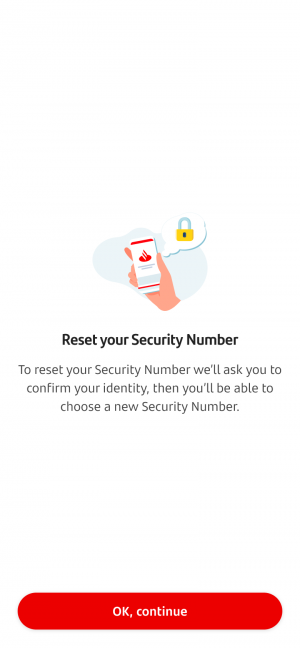 Reset your details and get access