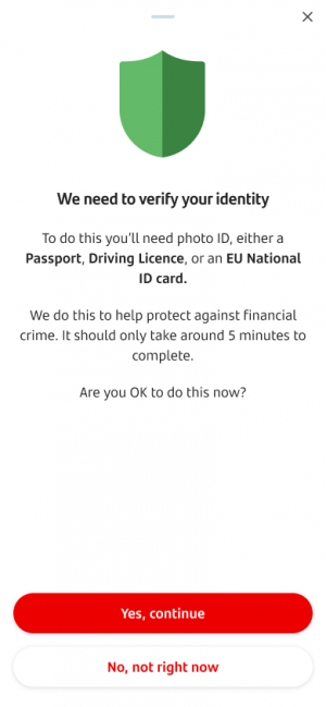 Customer identification – Digital Document Verification | Santander UK