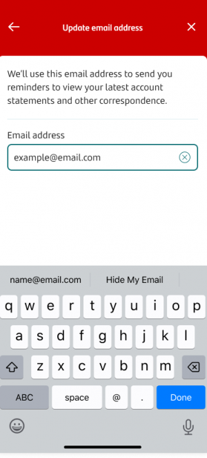 Change your details | Santander UK