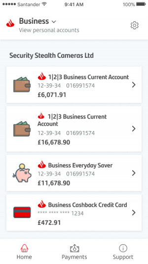 Making a payment | Santander UK