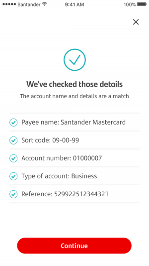 Making a payment | Santander UK
