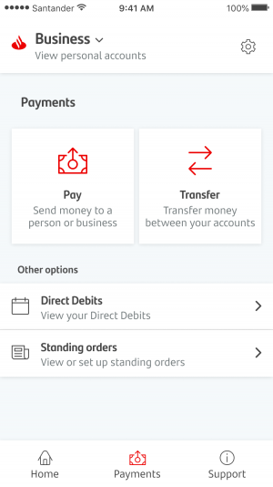 Standing orders | Santander UK