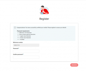 Verify your details| Business security | Santander UK