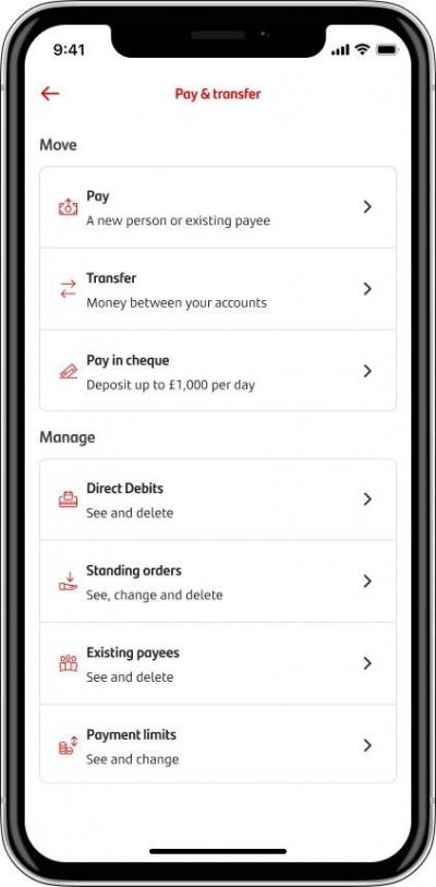 Standing orders | Santander UK