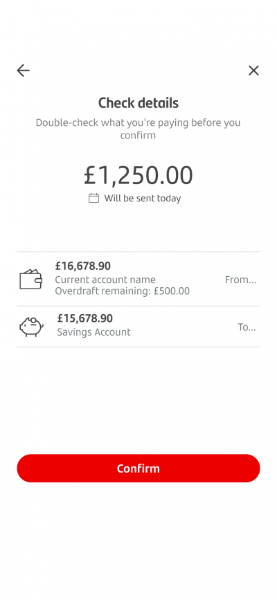 Making a transfer | Santander UK