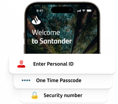 Trouble logging on | Santander UK