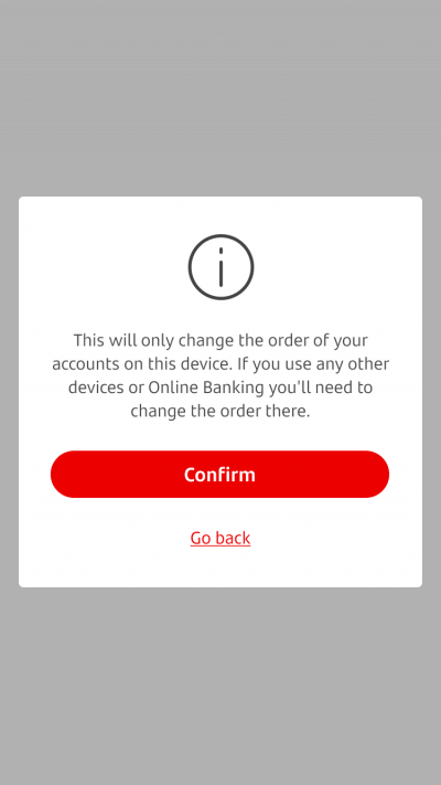 Sort accounts | Santander UK
