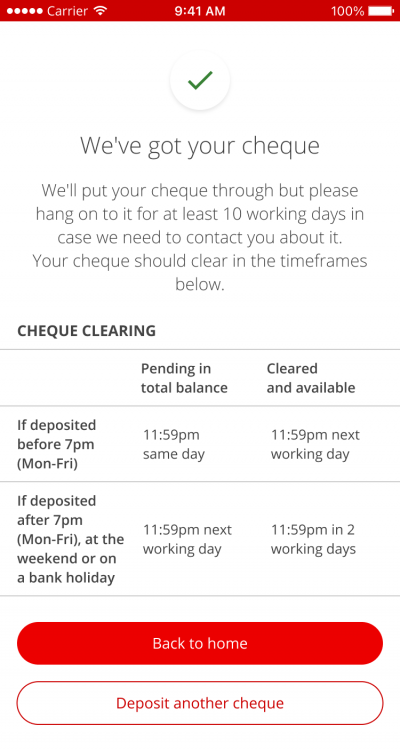 Cheques | Santander UK