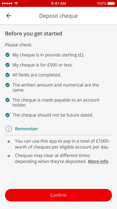 Cheques | Santander UK