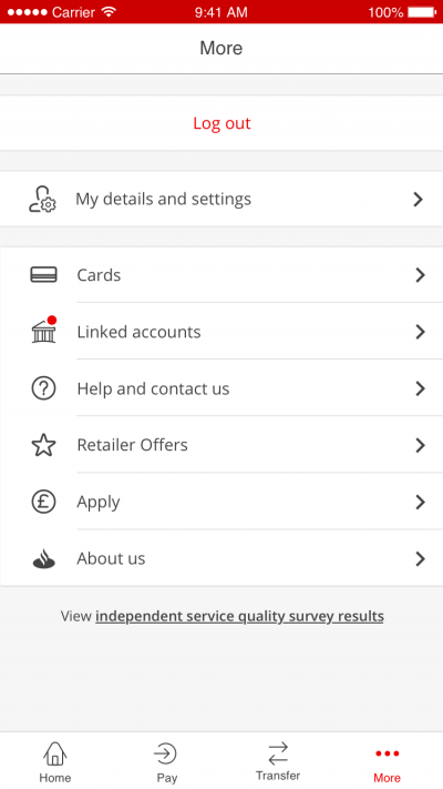 Linking external accounts with Open Banking | Santander UK