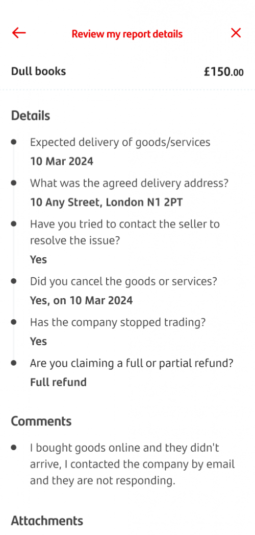 Raising and tracking disputes | Santander UK