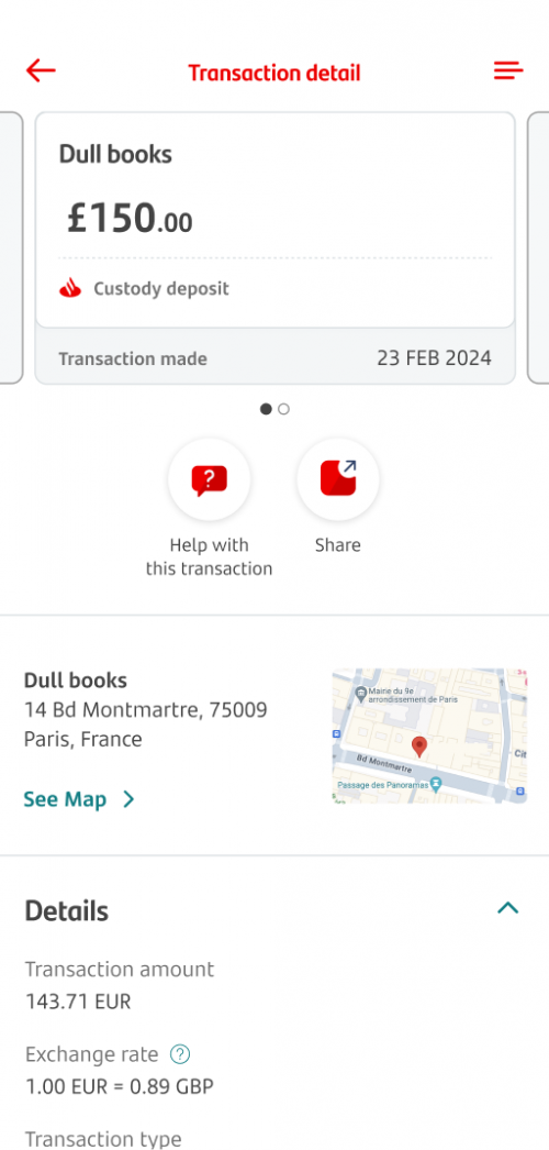 Raising and tracking disputes | Santander UK