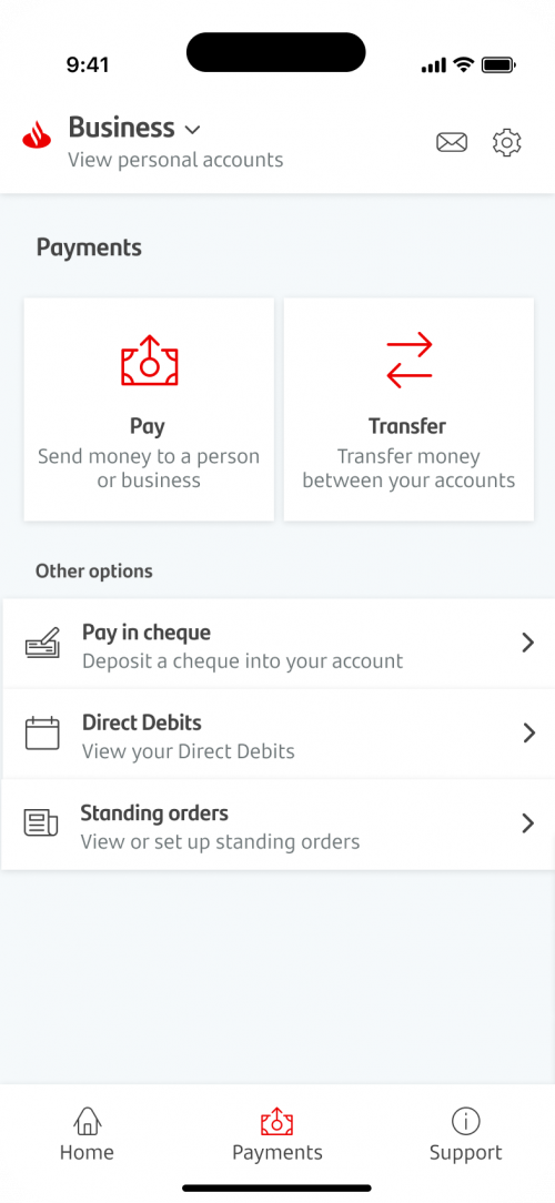 Paying in cheques I Santander UK