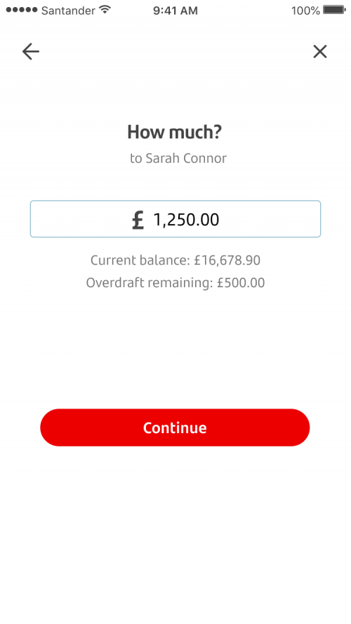 Making a payment | Santander UK