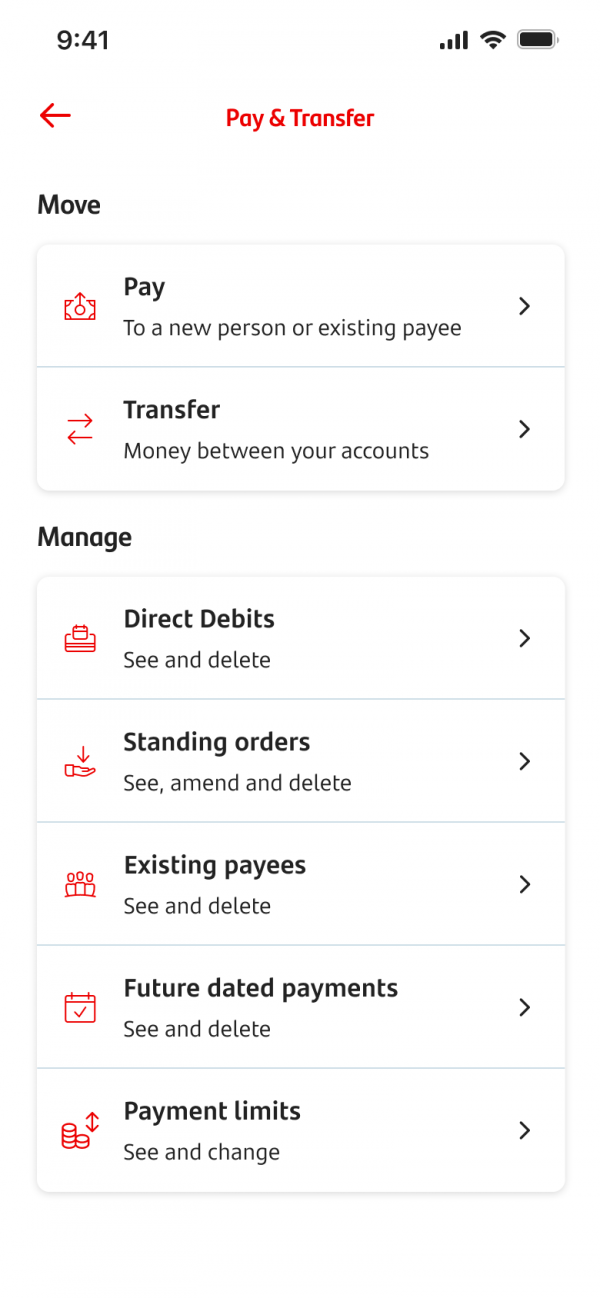 Manage your payment limit