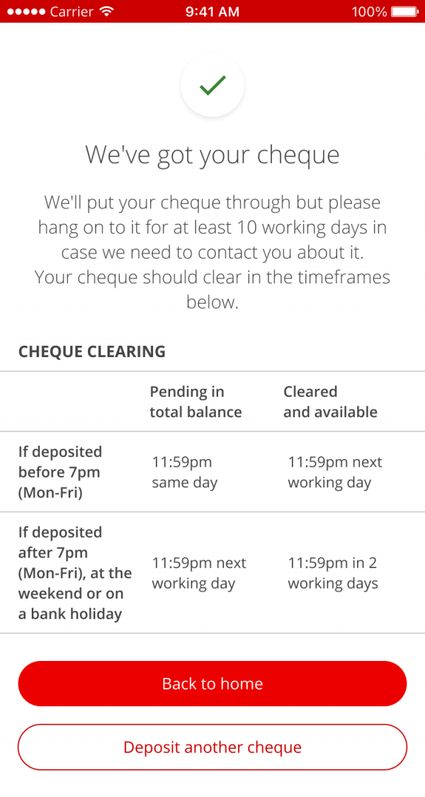 Cheques | Santander UK