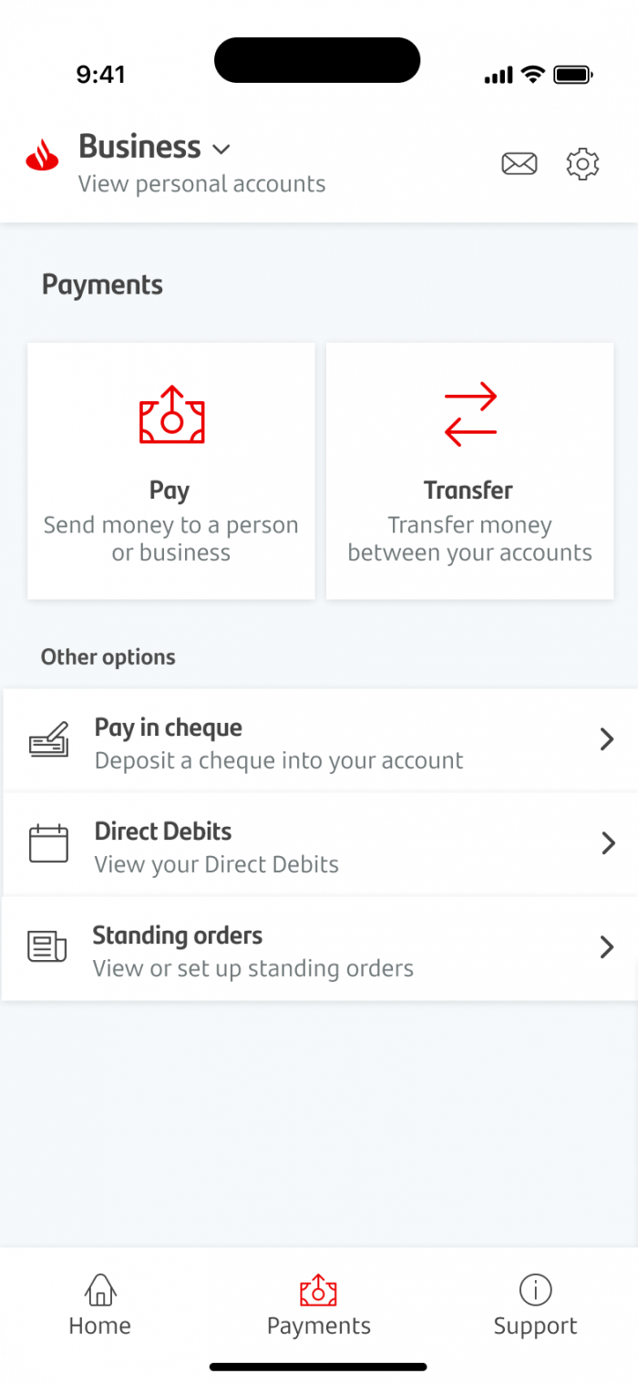 Paying in cheques I Santander UK