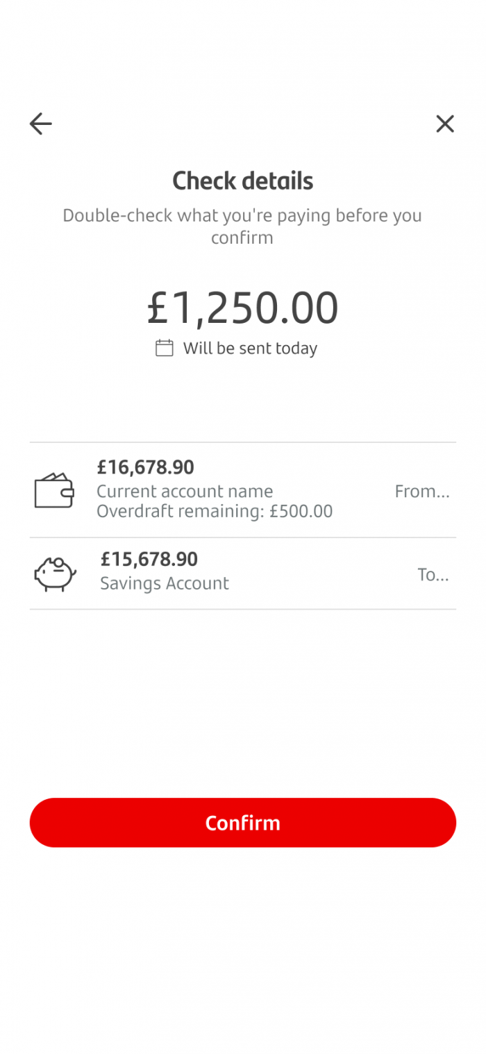 Making a transfer | Santander UK