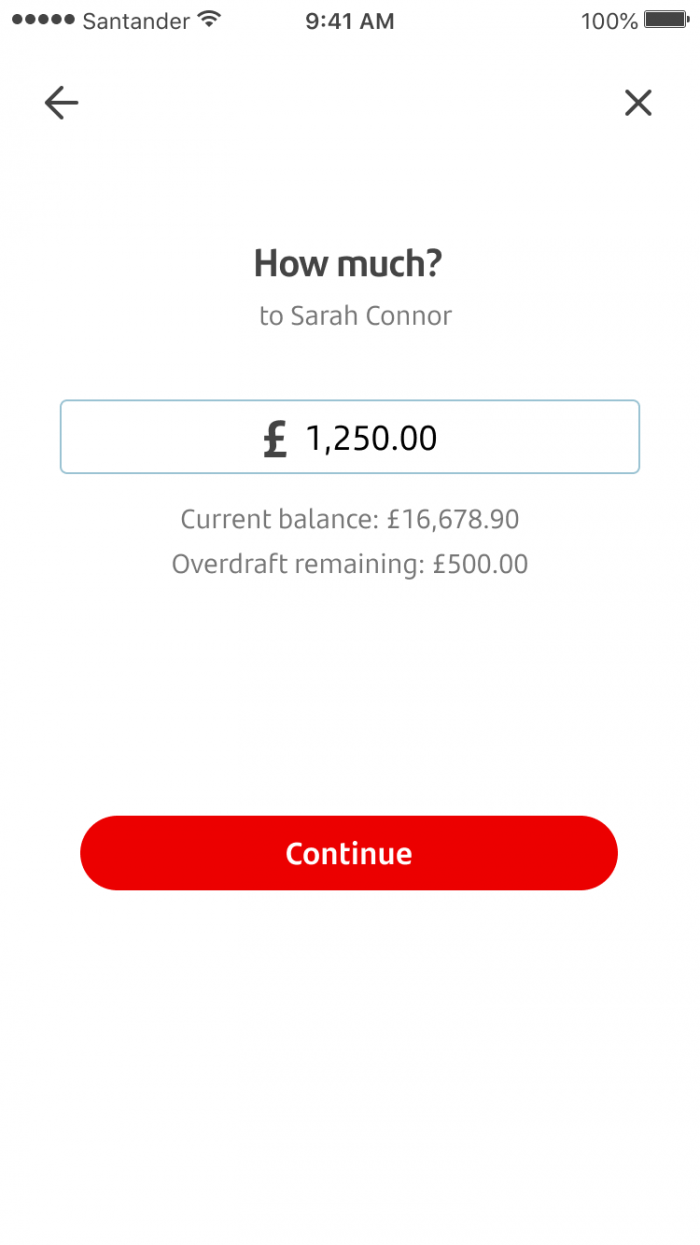 Making a payment | Santander UK