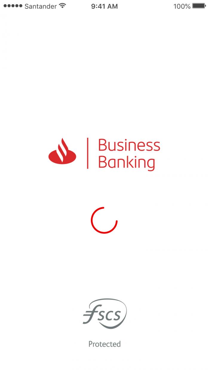 Register your device | Santander UK