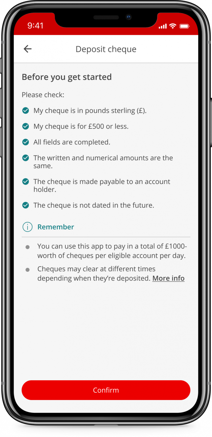 App updates | Santander UK