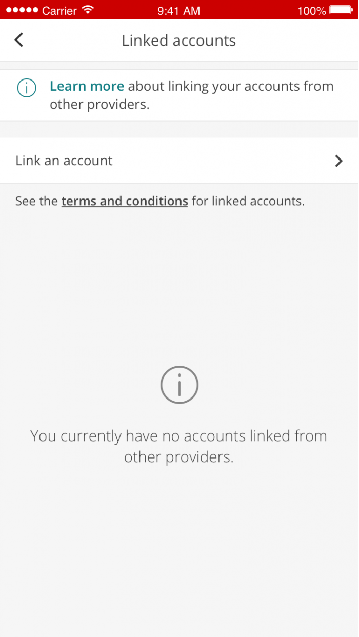 Linking external accounts with Open Banking | Santander UK
