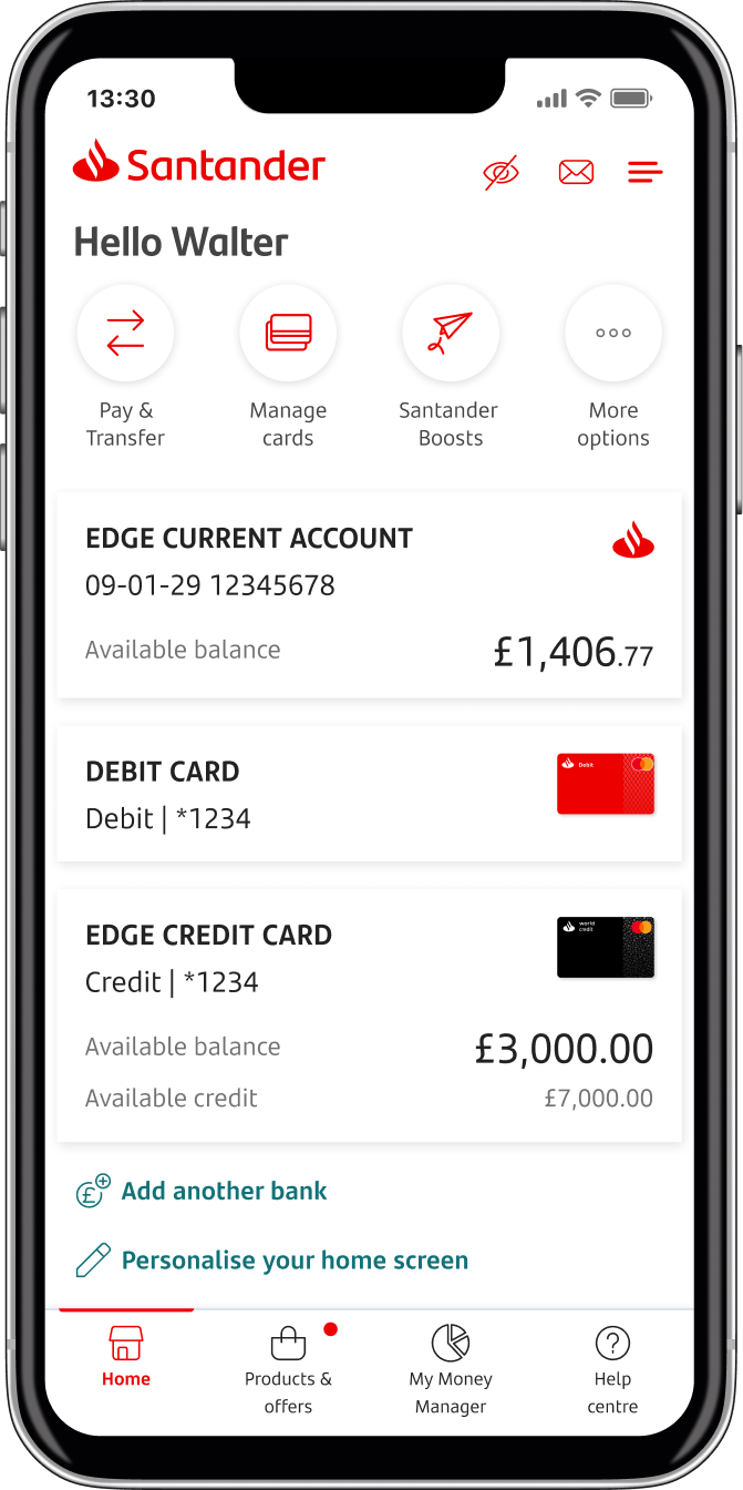 Financial Support Hub | Santander UK