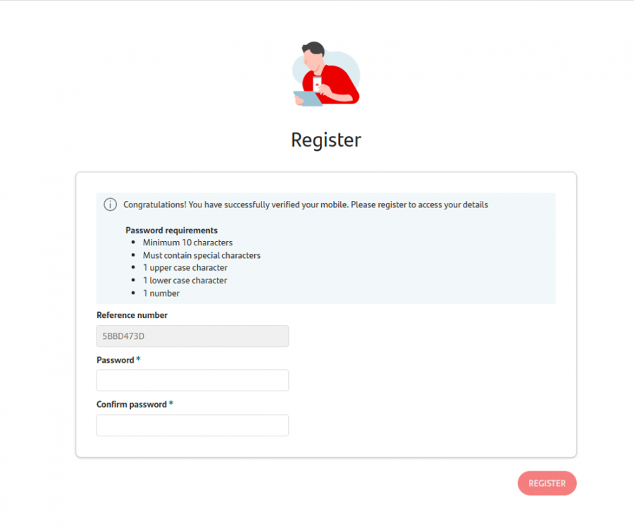 Verify your details| Business security | Santander UK