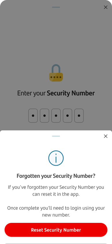 Reset your details | Santander UK
