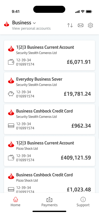 Manage Open Banking connections | Santander UK