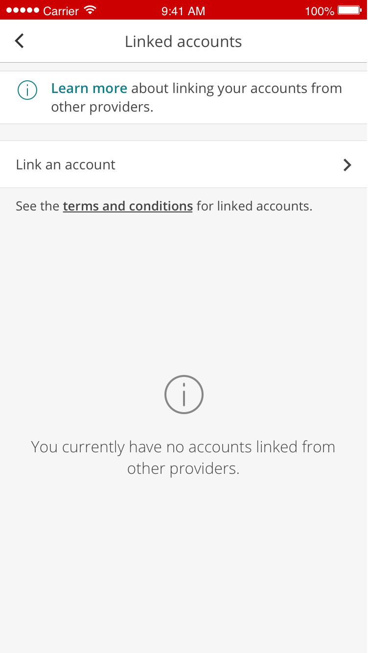 Linking external accounts with Open Banking | Santander UK